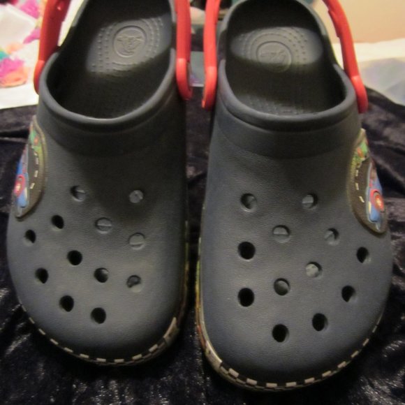 CROCS | Shoes | Euc Size J2 Classic Nascar Crocs | Poshmark